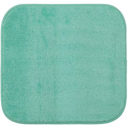 G&ouml;zze Badematte G&Ouml;ZZE, H:18mm, gr&uuml;n, Polyester, Badematten, "Rio Premium", Badteppich, Uni Farben, waschbar, rechteckig & rund erh&auml;ltlich