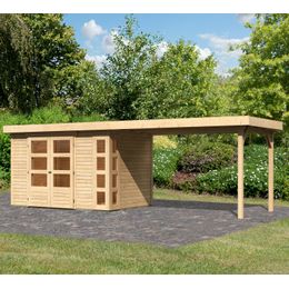 Gartenhaus Karibu, beige, Holzwerkstoff, Gartenh&auml;user, "Nordsee 4"