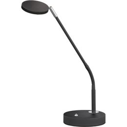 EASY BY FHL LED Schreibtischlampe "Luna", 1, Ø 16cm H: 60cm, 1 Stk., braun, Leuchten