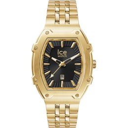Ice Watch ICE-WATCH Damen Quarzuhr "ICE boliday - Full steel - Small - 3H + Date", gold, Armbanduhren, Armbanduhr, Damenuhr, Edelstahlarmband, Datum, analog