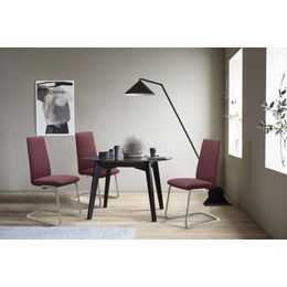 Polsterstuhl stressless, B:53cm H:105cm T:60cm, rot, Leder BATICK: BATICK ist ein leicht korrigiertes, durchgefärbtes und genarbtes Möbelleder, bei