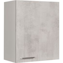 H&auml;ngeschrank Nobilia, B:60cm H:72cm T:37,2cm, grau, K&uuml;che, Schr&auml;nke, ""Riva", Ausrichtung w&auml;hlbar, vormontiert", in drei Breiten: 30, 45 und 60 cm,