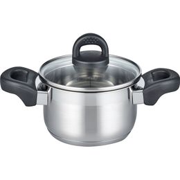 ELO Basic Fleischtopf "Turmalin", &Oslash; 14cm + H&ouml;he 8,5cm, grau, T&ouml;pfe, &Ouml;l Dosierringe, Induktion
