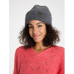 LIEBLINGSSTÜCK LIEBLINGSSTÜCK Damen Beanie "Damen-Strickmütze"980, anthra, Wollmischung, Mützen, mit Woll-Anteil