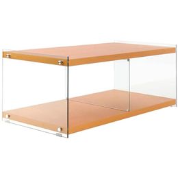 TV-Schrank Kayoom, B:120cm H:45cm T:60cm, gold, Wohnzimmer, Schränke, "TV-Tisch Elementary, eckige Form, viel Ablagefläche", TV-Tisch, gehärtetes
