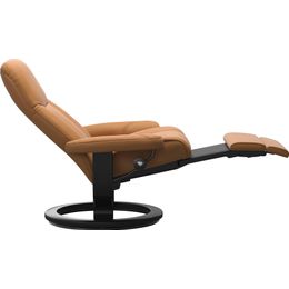Relaxsessel stressless, B:76cm H:100cm T:74cm, braun, Leder BATICK: BATICK ist ein leicht korrigiertes, durchgef&auml;rbtes und genarbtes M&ouml;belleder, bei