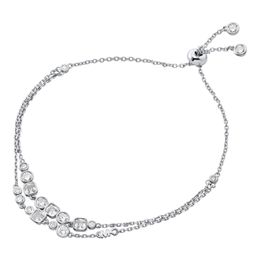 Michael Kors Damen Armband "Schmuck Geschenk Silber 925 Armschmuck BRILLIANCE", 21,6cm, Silber 925 (Sterlingsilber), silber, Silber 925