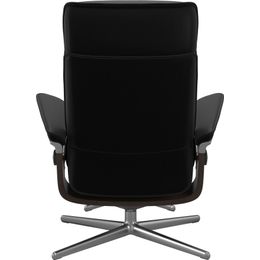 Relaxsessel stressless, B:84cm H:100cm T:73cm, schwarz, Leder BATICK: BATICK ist ein leicht korrigiertes, durchgef&auml;rbtes und genarbtes M&ouml;belleder,