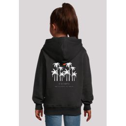 F4NT4STIC Jungen Kapuzenpullover "Escape Discover the World Palm Trees", schwarz, Gr. 122, Obermaterial: 65% Baumwolle, 35% Polyester, Pullover,