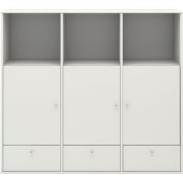 Hammel Furniture "Mistral Hochkommode, Hochschrank" mit T&uuml;ren und Schubladen, Breite: 133cm, anpassungsbar Designm&ouml;bel