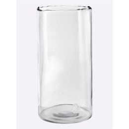 Windlicht, B:12cm H:12,5cm T:12cm, transparent, Garten, Kerzenhalter