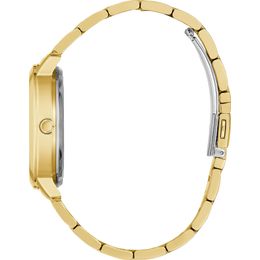 Guess Damen Quarzuhr "QUATTRO CLEAR", gold, Armbanduhren, Armbanduhr, Damenuhr