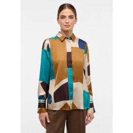 Eterna Damen Hemdbluse "REGULAR FIT"smaragd, Gr. 46, 100% Viskose, Blusen
