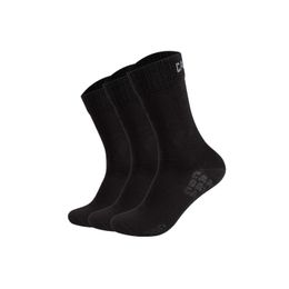 CAMP DAVID Herren Kurzsocken "Socken 3er Pack", Gr. 39, schwarz, Obermaterial: 80% Baumwolle CO. 18% Polyamid PA. 2% Elasthan EL., Socken