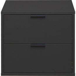 M&auml;usbacher Kommode M&Auml;USBACHER, B:51cm H:47cm T:45cm, grau, Holzwerkstoff, Sideboards, "Bonnie TOPSELLER", 2 Schubk&auml;sten Kommode