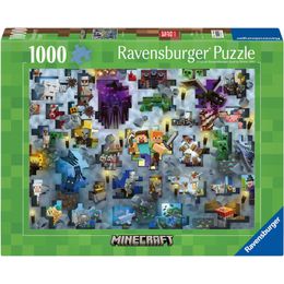 Ravensburger Kinder Puzzle "Minecraft Mobs", bunt, B:70cm H:50cm, Puzzles, Made in Germany