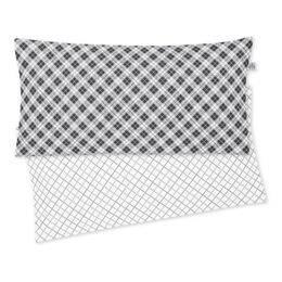 Kissenbezug Irisette, B:80cm L:40cm, grau, Mako-Satin, Obermaterial: 100% Baumwolle, Kissenbez&uuml;ge, "Bea", zeitlose Instagram-Blogger-Kollektion