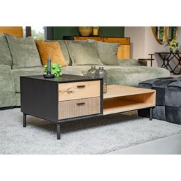 Couchtisch GUTMANN FACTORY, B:61cm H:45cm T:120cm, beige, Wohnzimmer, Tische