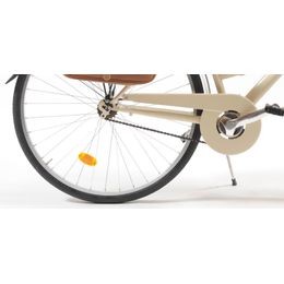 Singlespeed "Citybike 603 Lady", 46cm, 28 Zoll (71,12cm), beige, VENICE - I LOVE ITALY, Fahrr&auml;der, f&uuml;r Damen