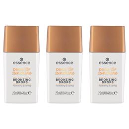 Essence Damen Bronzer-Puder "DROP OF sunshine BRONZING DROPS", 75ml, braun, Teint-Kosmetika, mit Glycerin
