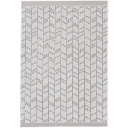Teppich CarpetFine, B:120cm H:4mm L:170cm, beige, Polypropylen, Wohnzimmer, Teppiche, "Boho 102, auch als Läufer erhältlich", robustes Flachgewebe,