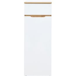 Aktenschrank Innostyle, B:45cm H:122cm T:38cm, weiß, Holzwerkstoff, MDF, Büro, Schränke, "Memphis Aktenschrank,45x122x38cm (B/H/T)", 1 türig,