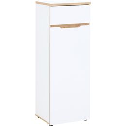 Aktenschrank Innostyle, B:45cm H:122cm T:38cm, wei&szlig;, Holzwerkstoff, MDF, B&uuml;ro, Schr&auml;nke, "Memphis Aktenschrank,45x122x38cm (B/H/T)", 1 t&uuml;rig,