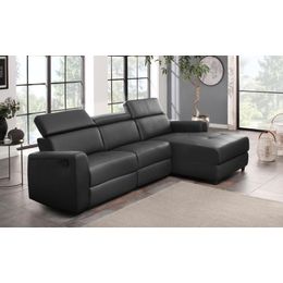 Home Affaire Ecksofa "Sentrano, L-Form," 275 cm, man. o. elektr. Relaxfunktion und USB/Kopfverstellung