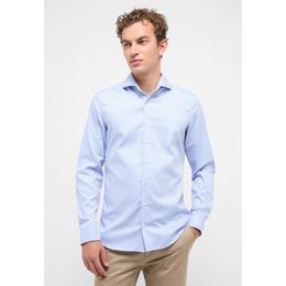 Eterna Herren Langarmhemd "SLIM FIT"hellblau, Gr. 44, 100% cotton, Hemden, NON IRON (b&uuml;gelfrei)