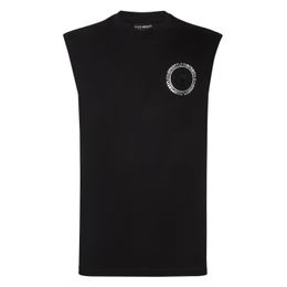 Plein Sport Jungen T-Shirt "Tanktop", schwarz, Gr. XXXL, Obermaterial: 100% Baumwolle, Shirts