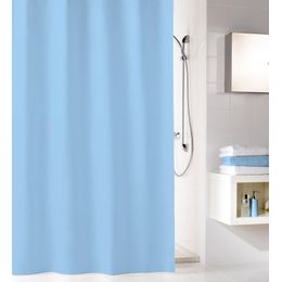 Duschvorhang Kleine Wolke, B:180cm H:200cm, blau, Polyester, Duschvorhänge, "Kito"
