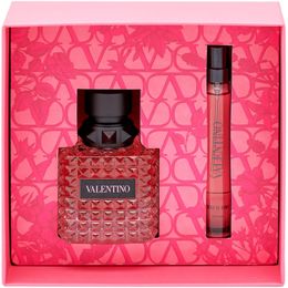 Valentino Damen Eau de Parfum "Valentino Born in Roma Donna Set", transparent, Parfüms, Fruchtiger Duft mit Bergamotte, schwarze Johannisbeere und