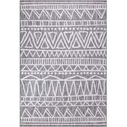 Outdoorteppich Carpet City, B:200cm H:5mm L:290cm, grau, Polypropylen, Teppiche, "Outdoor 476", L&auml;ufer, UV-best&auml;ndig, Flachgewebe, auch quadratisch,