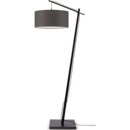 GOOD & MOJO Stehlampe "Andes", Ø 60cm H: 176cm, grau, Wohnzimmer, Leuchten