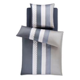 JOOP! Bettbezug JOOP, B:135cm L:200cm, grau, Buntgewebe, , Bettbez&uuml;ge, "Bettw&auml;sche 1er Pack"