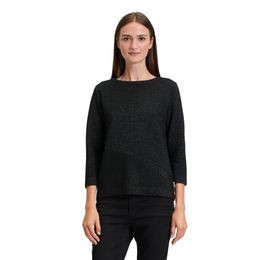 BETTY & CO BETTY & CO Damen Sweatshirt "Damen Sweatpullover mit Lurexfaden", schwarz, Gr. M, Obermaterial: 62% Polyester, 23% Viskose, 10% Polyester