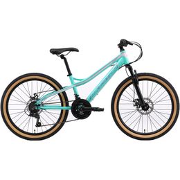 Bikestar Jugendfahrrad, 33cm, 24 Zoll (60,96cm), blau, Fahrräder