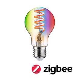 Paulmann LED-Leuchtmittel "Smart Filament AGL 470lm 2200K-6500K gold 230V", L:11cm &Oslash;:6cm, gold, Leuchtmittel