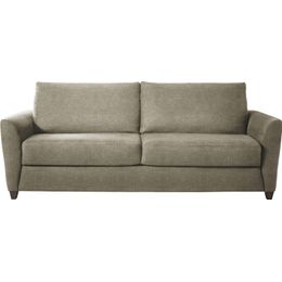 Schlafsofa Bali, B:215cm H:93cm T:103cm, braun, Wohnzimmer, Sofas, "Dallas, Dauerschläfer", in 140er und 160er Breite, inkl. Ergoflex-Unterfederung