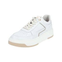 Nero Giardini Damen Sneaker "Nero Giardini Sneaker Leder/Textil", Gr. 35, beige, Leder, Textil, Schuhe
