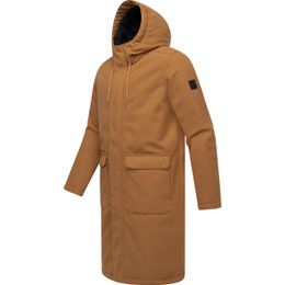 Ragwear Herren Wintermantel "Mr Them Long", braun, Gr. S, Obermaterial: 100% Polyester; Innenfutter: 100% Polyester; Wattierung: 100% Polyester,