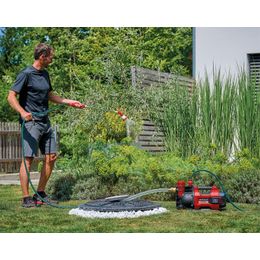 Akku-Gartenpumpe Einhell, B:20,5cm H:29,8cm L:51,6cm, rot, Pumpen, "AQUINNA 36/38 F LED AUTOMATIC", 3.800 l/h, Power X-Change, ohne Akku und Ladeger&auml;t