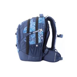 2be Kinder Schulrucksack, blau, Kunstfaser, Rucks&auml;cke, mit reflektierenden Elementen