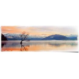 Poster Reinders, B:158cm H:53cm, bunt, Papier, Bilder, "Wanaka See Aussicht"