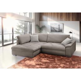 Ecksofa, B:268cm H:90cm T:178cm, braun, exxpo - SOFA FASHION, Wohnzimmer, Sofas, "Casa Grande inkl. Bettfunktion & Bettkasten, OTTOs Choice, bequem",
