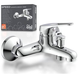 EISL&reg; Wannenmischeinheit EISL, B:21,5cm H:11cm T:15,5cm, silber, Messing, Armaturen, "SPEED", perfektes Strahlbild, auswechselbare 35mm Keramik-Kartusche