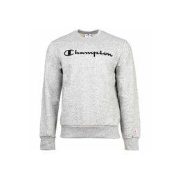 Champion Herren Sweatshirt "Sweatshirt Crewnneck Sweatshirt Soft Compact Basic"hellgrau, Gr. XXL, Obermaterial: 55% Baumwolle CO. 45% Polyester PES.,