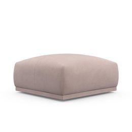 Hocker Trendmanufaktur, B:85cm H:42cm T:85cm, lila, 92% Polyester, (% Nylon, Wohnzimmer, Hocker, "Braga, mit hochwertigem Kaltschaum, quadratisch, in