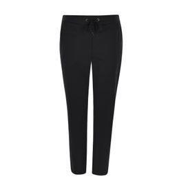 Hajo Damen Jogginghose "Jogginghose", schwarz, Gr. 4XL, Obermaterial: 62% Baumwolle CO. 38% Polyester PES., Hosen