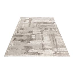 Teppich Obsession, B:80cm H:10mm L:150cm, grau, Polyester, Wohnzimmer, Teppiche, "My Opal 917", modernes 3D-Design, abstrakt, Wohnzimmer